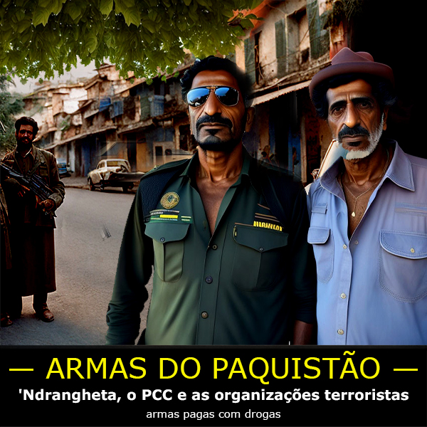 Armas do Paquistão nas Mãos do Primeiro Comando da Capital